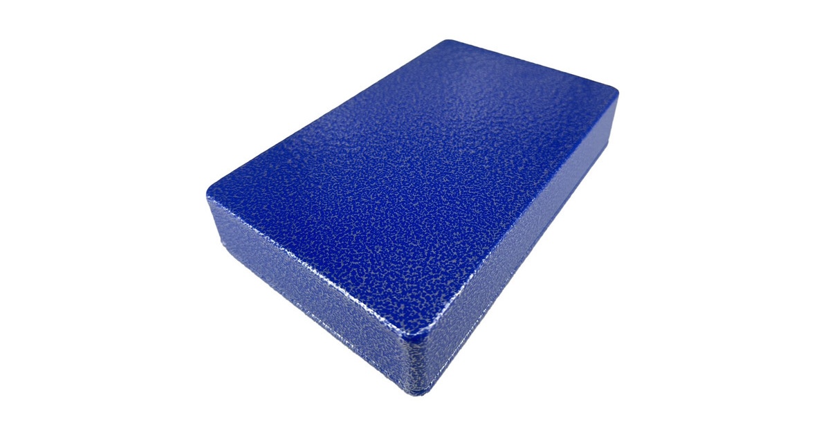 1590DD Style Aluminum Diecast Enclosure BLUE HAMMER