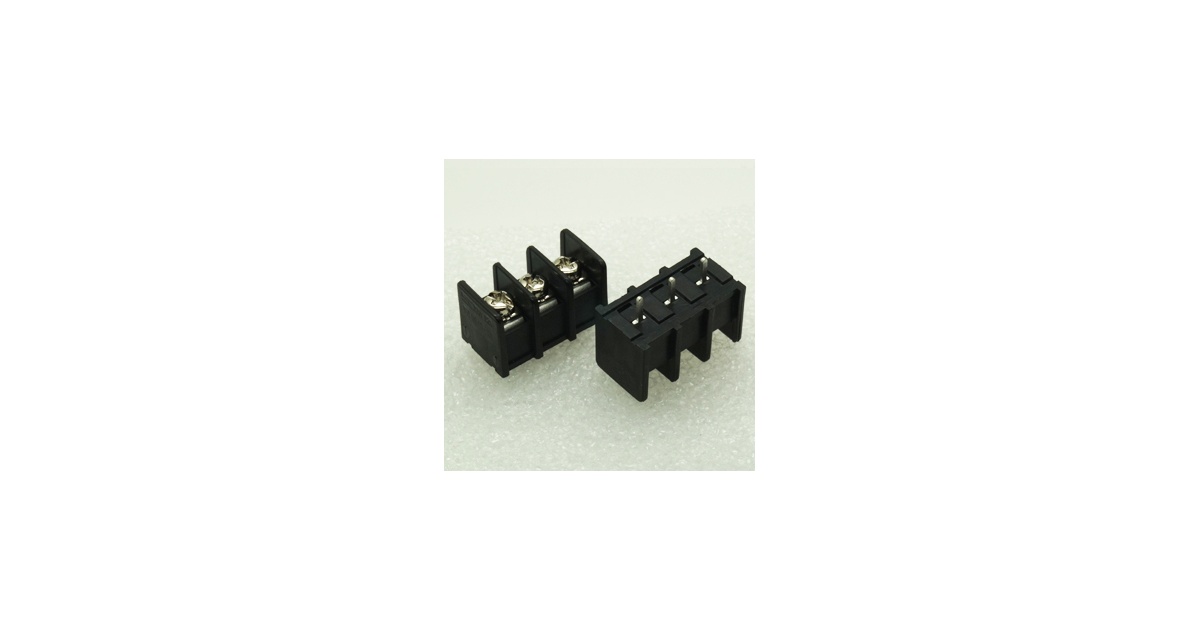 3 Pins Barrier Terminal Block 7.62mm