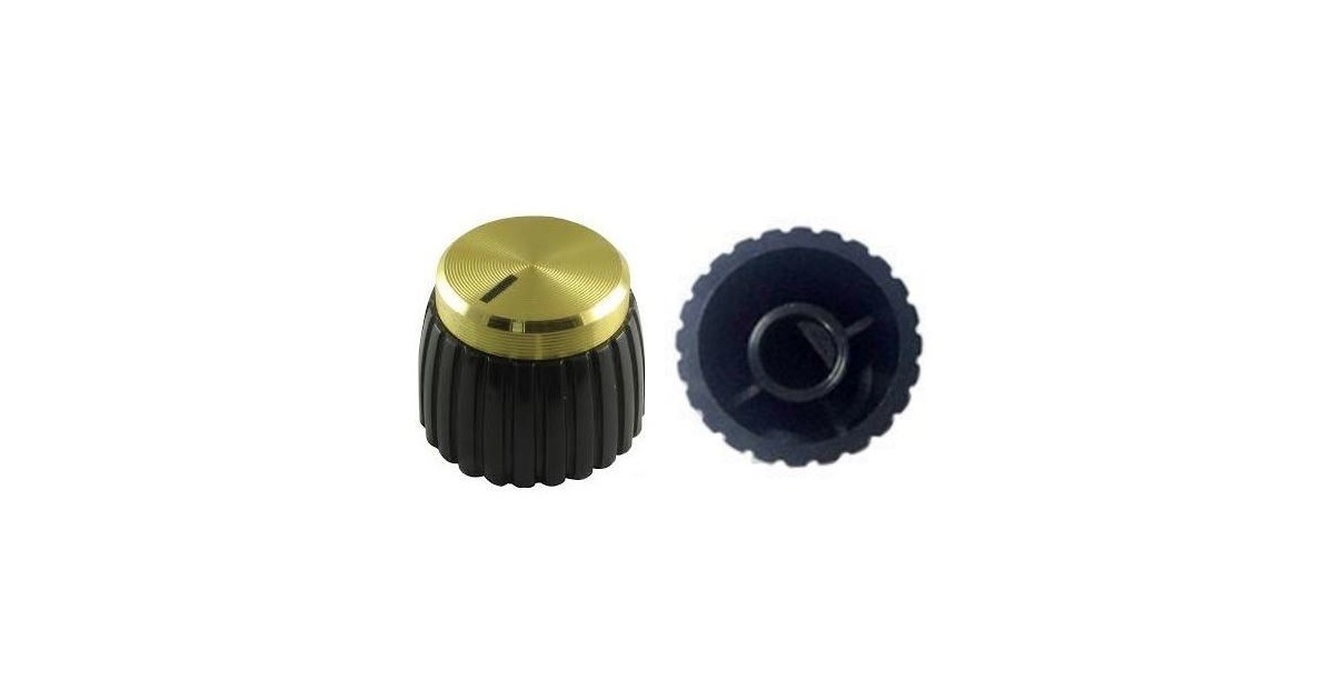 Marshall Black Gold D Shaft Knob