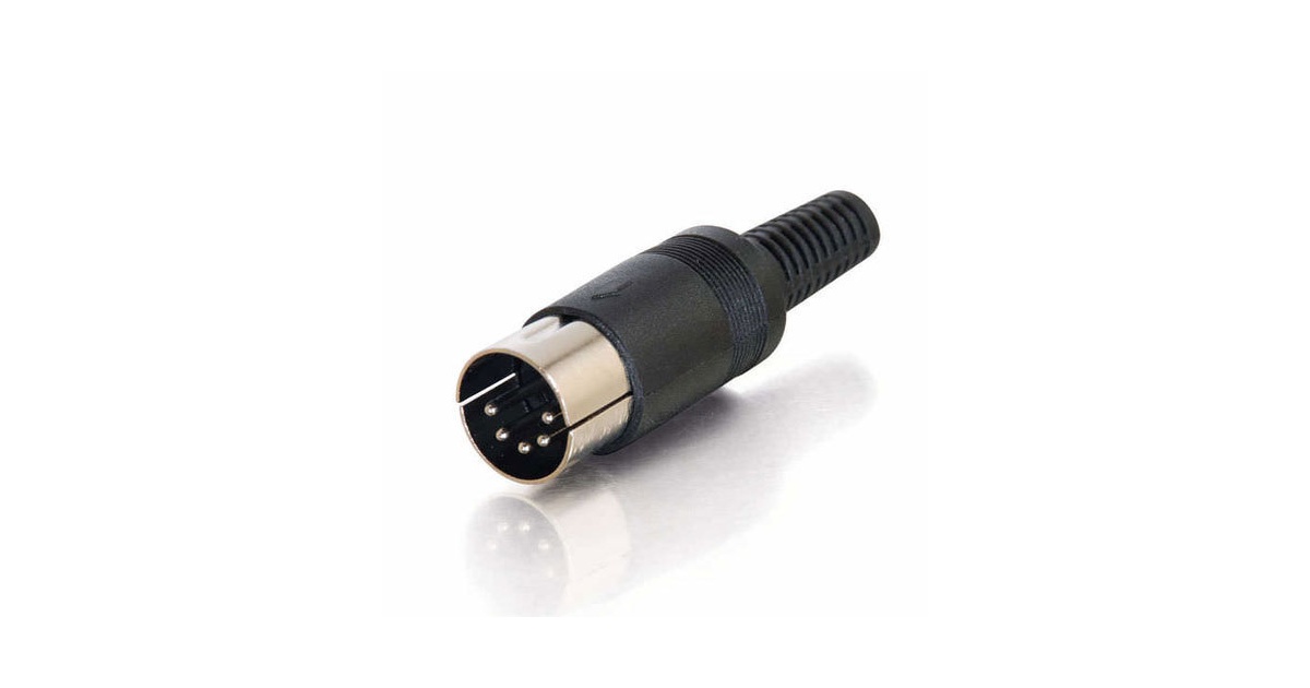 5 Pin MIDI connector Male 180°