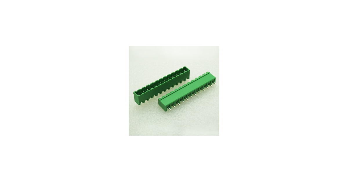 12 Pin Male Plug-In Type Terminal Block 5mm Side Close 5EHDVC