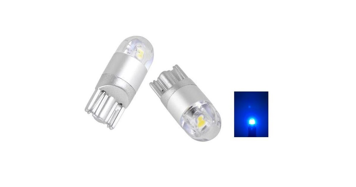 T10 5W LED BLUE Color 3030 SMD 12V