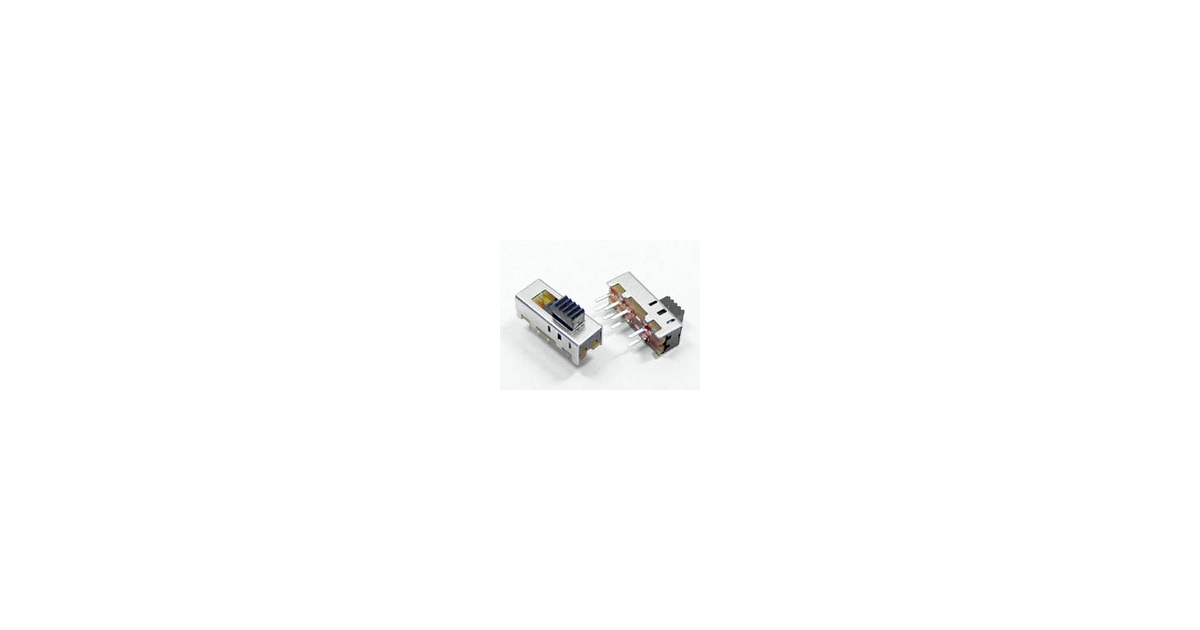 Slide Switch 2P3T Through Hole 0.3A 50VDC