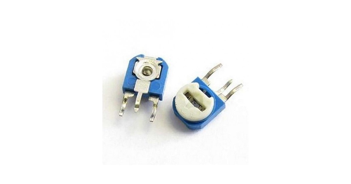 2K OHM Trimpot Variable Resistor 6mm Side Adj.