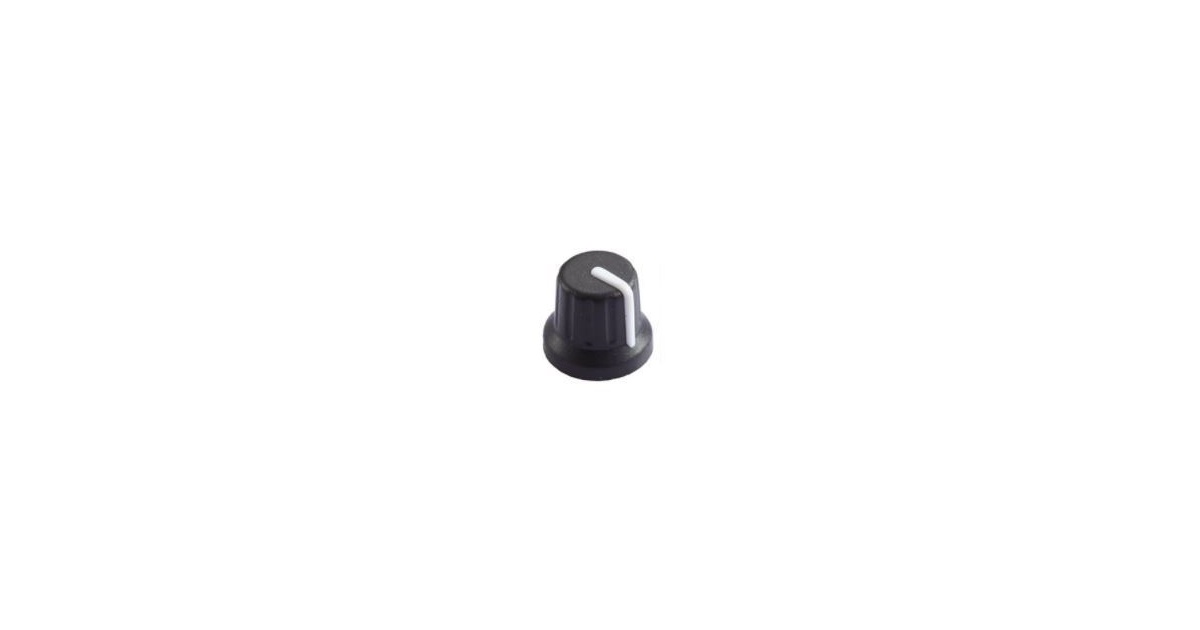 Black knob White Indicator 16X15mm