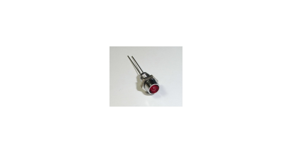 3mm Bezel LED Holder Plastic