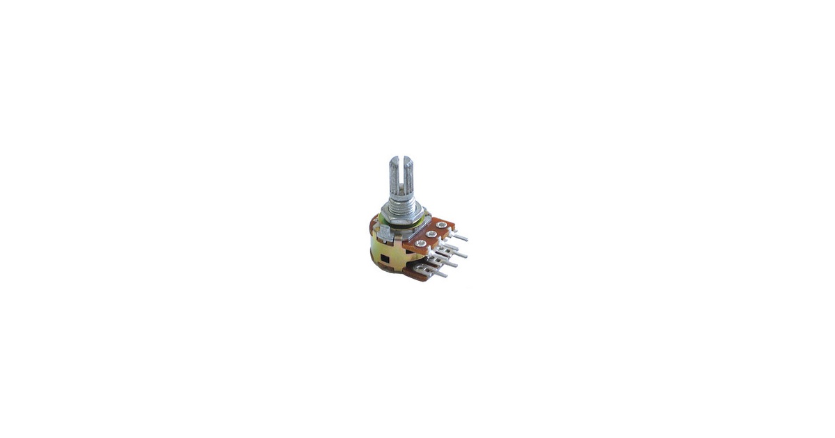 250K OHM Logarithmic Dual Taper Potentiometer