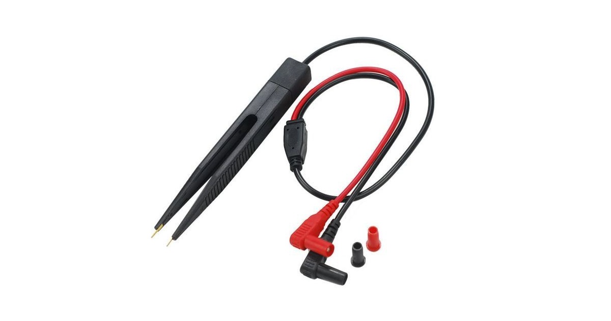 SMD SMT Chip Test Clip Probe Tweezer