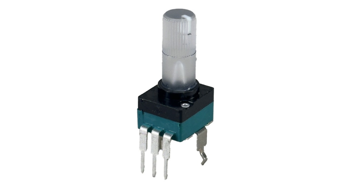 TAYDA 50K OHM Linear Taper Potentiometer CLEAR Spline Shaft PCB Mount ...
