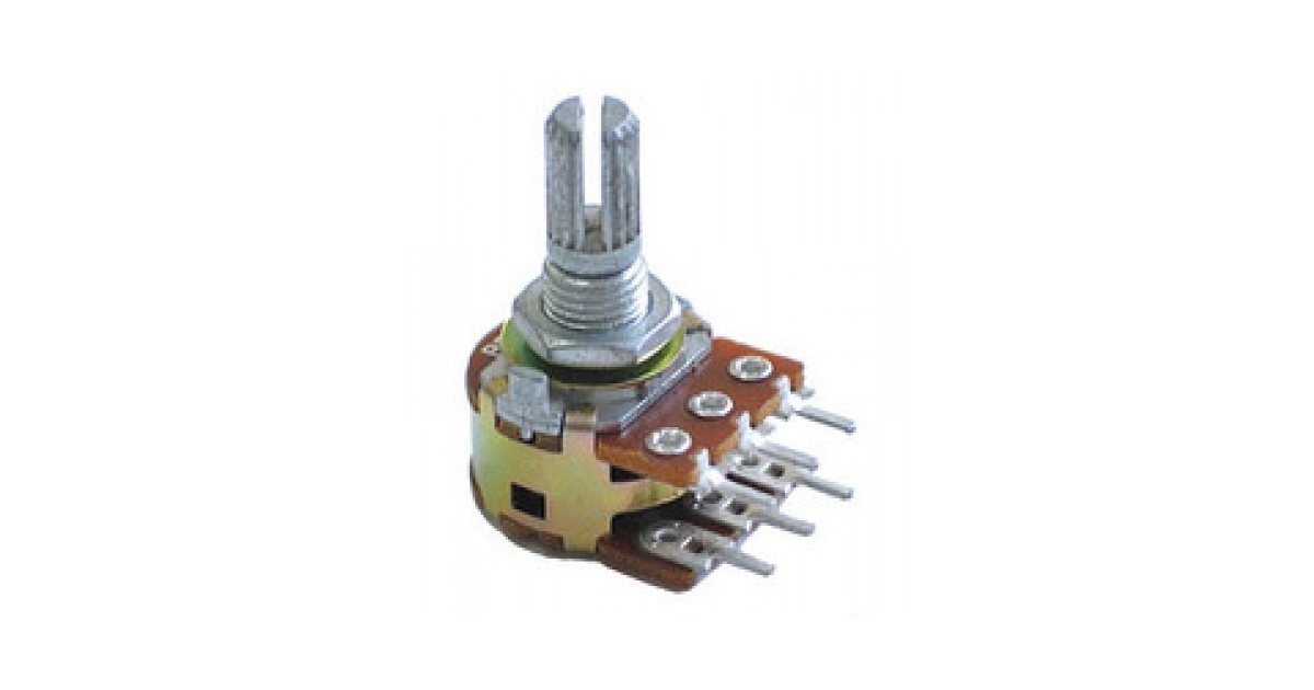 5K OHM Anti-Log Dual Taper Potentiometer
