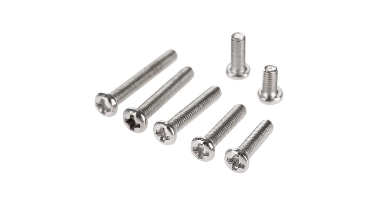 M3 Steel Screw Cross Round Head M3x15mm