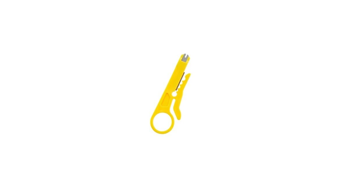Yellow color Wire Stripper Crimping Pliers Tool