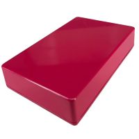 1590DD Style Aluminum Diecast Enclosure VIVA MAGENTA
