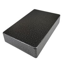 1590DD Style Aluminum Diecast Enclosure SILVER HAMMER
