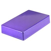1590XX Style Aluminum Diecast Enclosure MATTE RED SAND TEXTURE