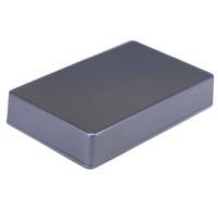 1590DD Style Aluminum Diecast Enclosure Pearl Gray