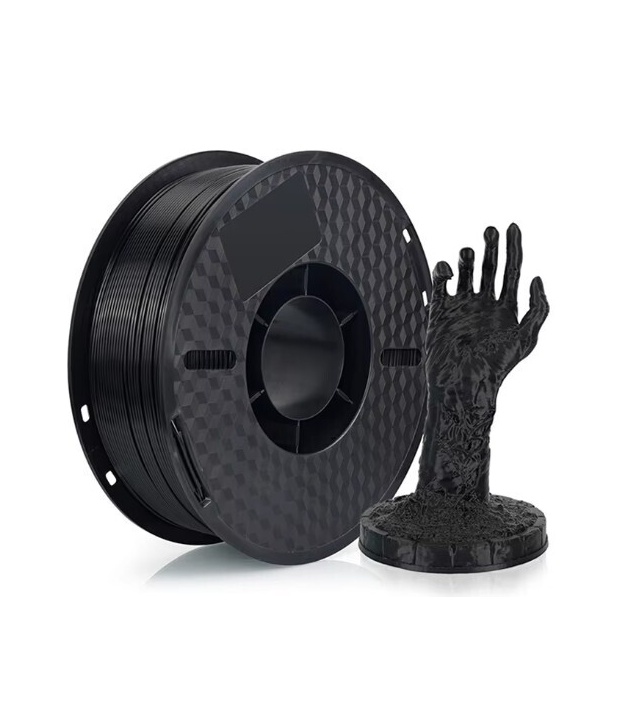 Black PLA+ Filaments 1.75mm 1KG Filament