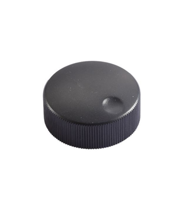 Black control knob 32x13mm Spline Shaft 6mm