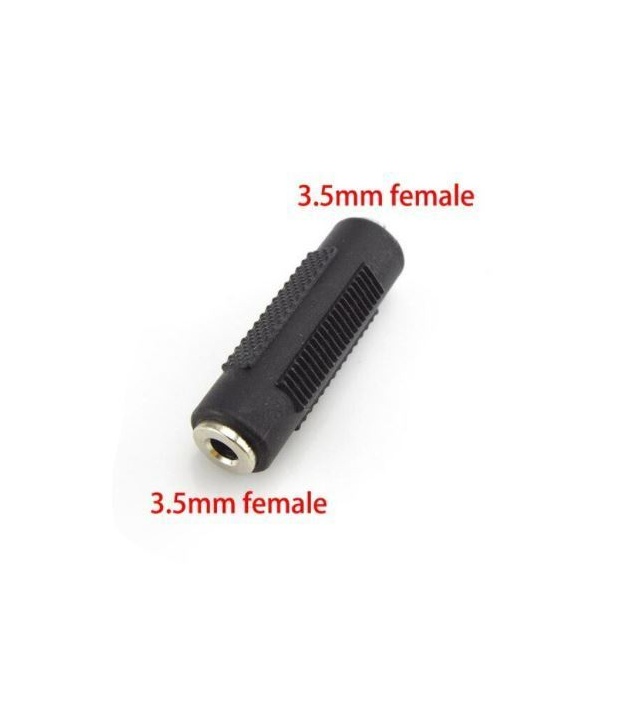 3.5mm Stereo Female to Female connector