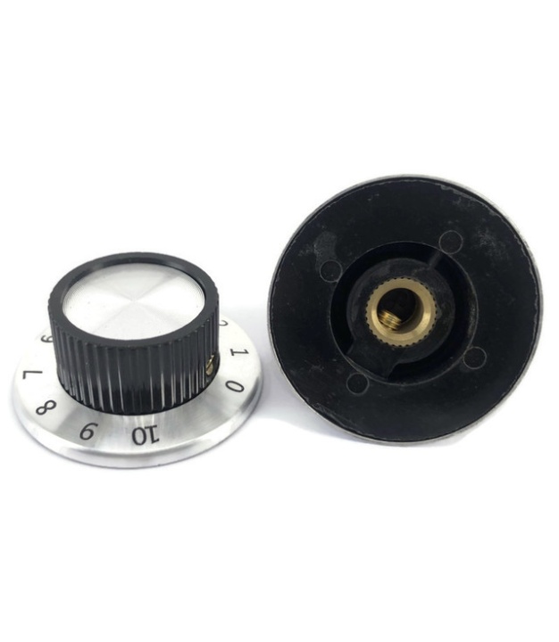 Aluminum Knob 37mm Diameter with Number 0 to 10