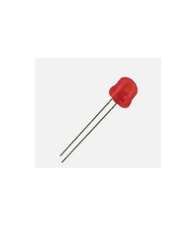 LED 4.8mm Red Color diffuse Lens
