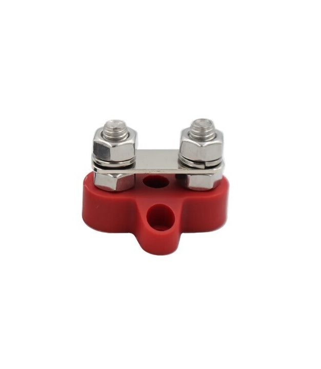 150A Red Busbar Power Block 5 channel M6(1/4") Connector for Car