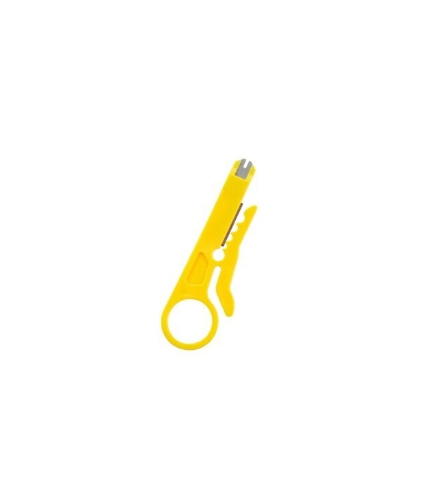 Yellow color Wire Stripper Crimping Pliers Tool