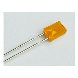 LED Rectangular Orange 2x4.8mm