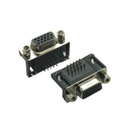 D-SUB CONNECTOR 15 PINS MALE High Density Right Angle