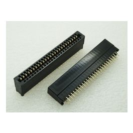 Edge Card Connector 50 Pins 2.54mm Dip Solder Type Without Ears