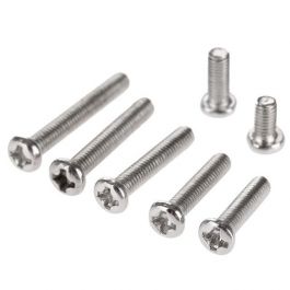M3 Steel Screw Cross Round Head M3x25mm